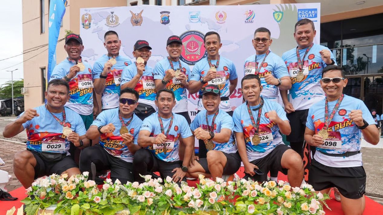 Trisula Heroes Run 2025 Sukses Digelar di Mimika, Kogabwilhan III Ajak ...